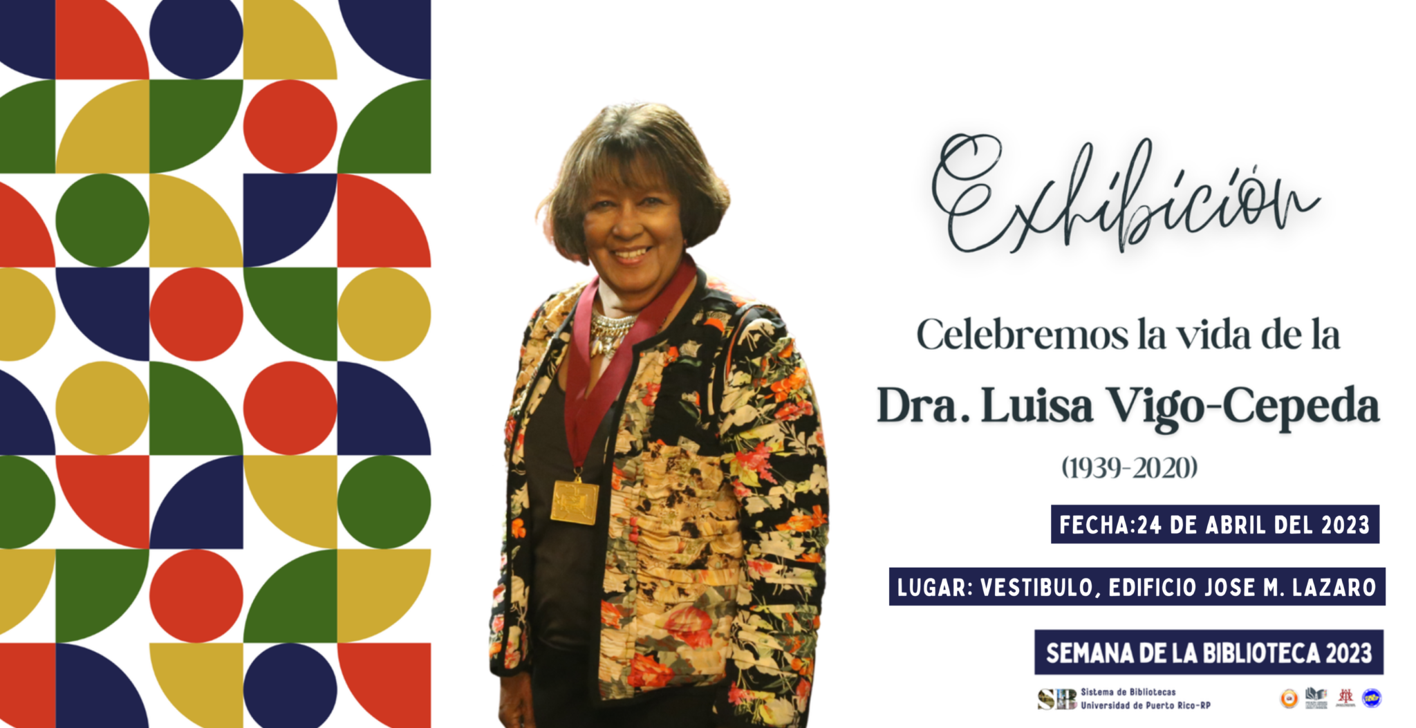 Library Week dedicated to Dr. Luisa Vigo Cepeda